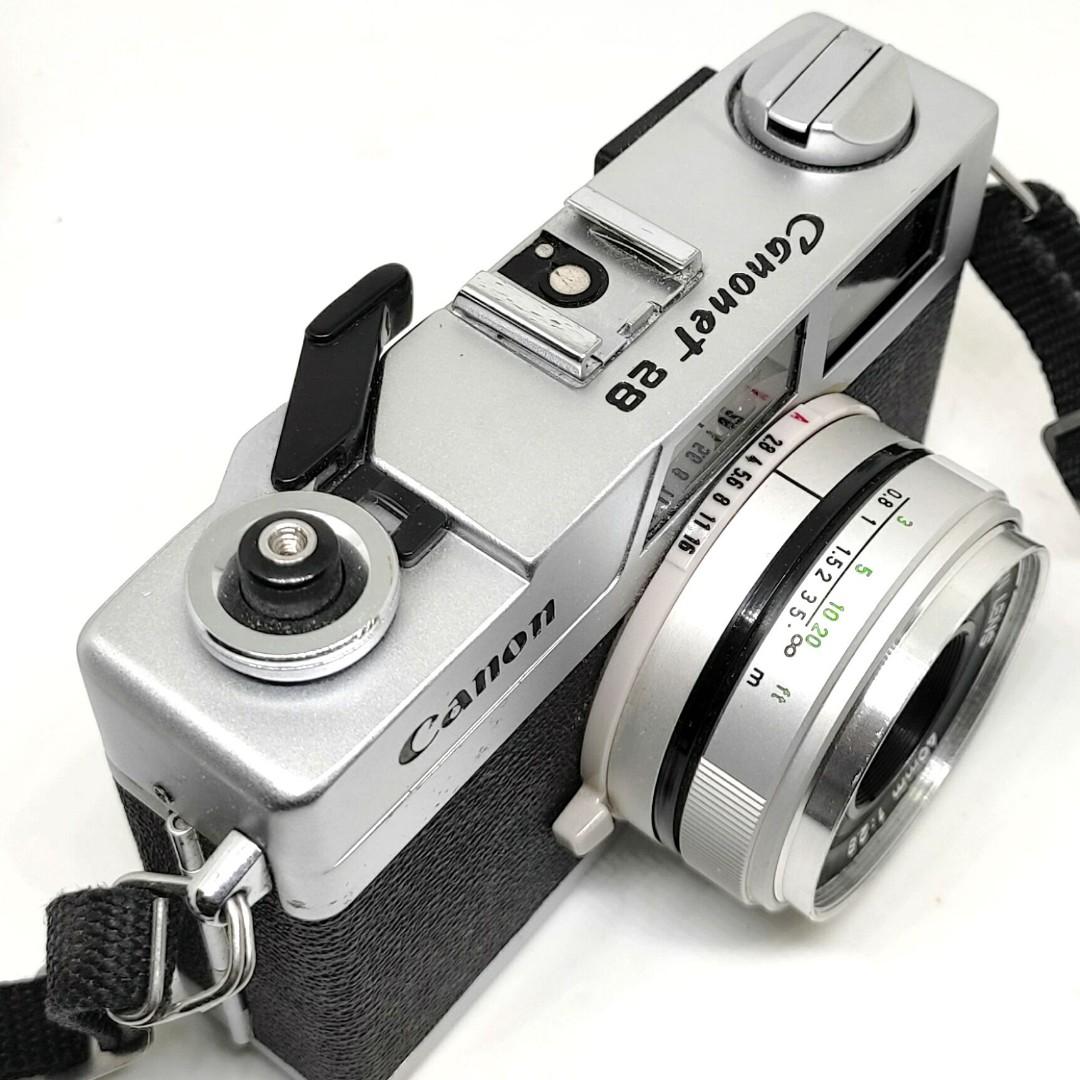 Canon Canonet 28 w/Flash 35mm Film Camera, Photography, Cameras on ...