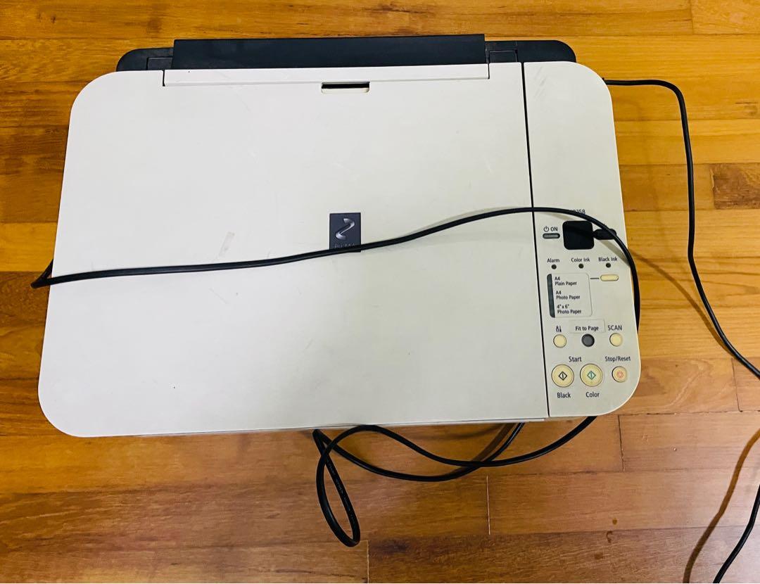 Canon MP258 printer scanner with A4 bundle, Computers & Tech, Printers ...