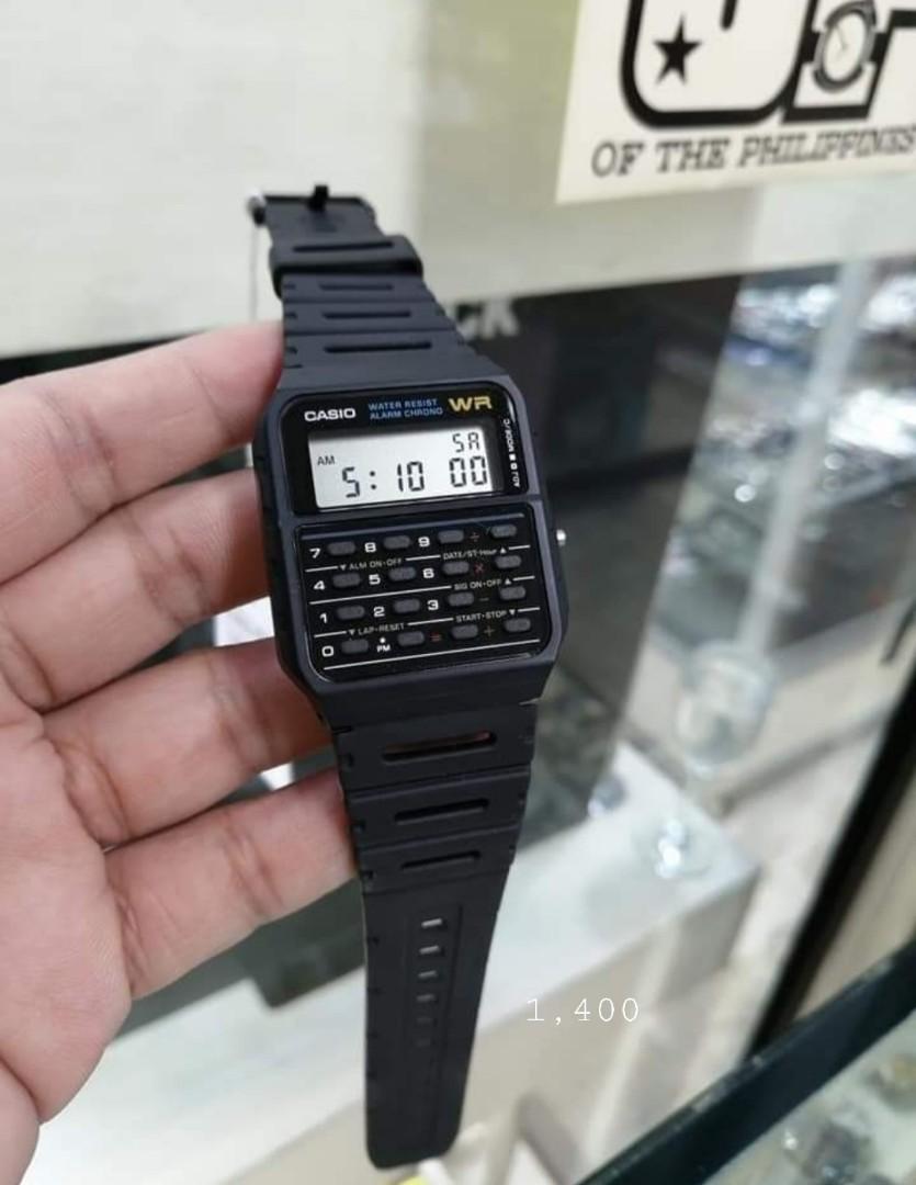 Casio Calculator Watch, Luxury, Watches on Carousell