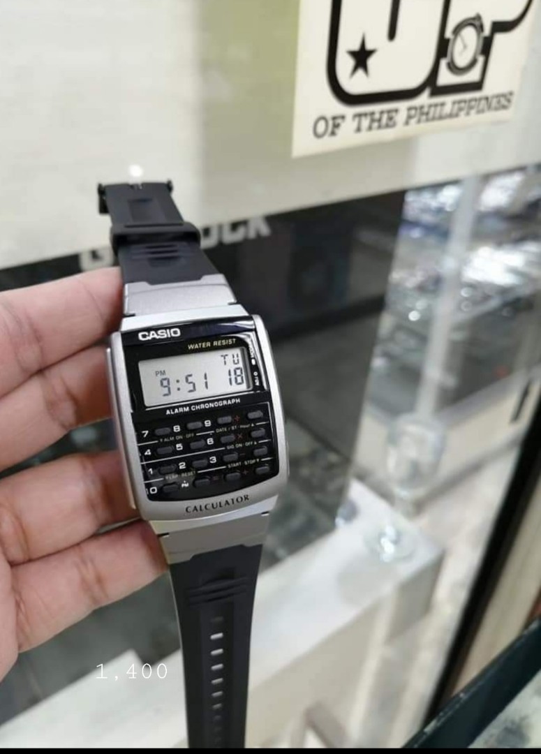 Casio Calculator Watch, Luxury, Watches on Carousell