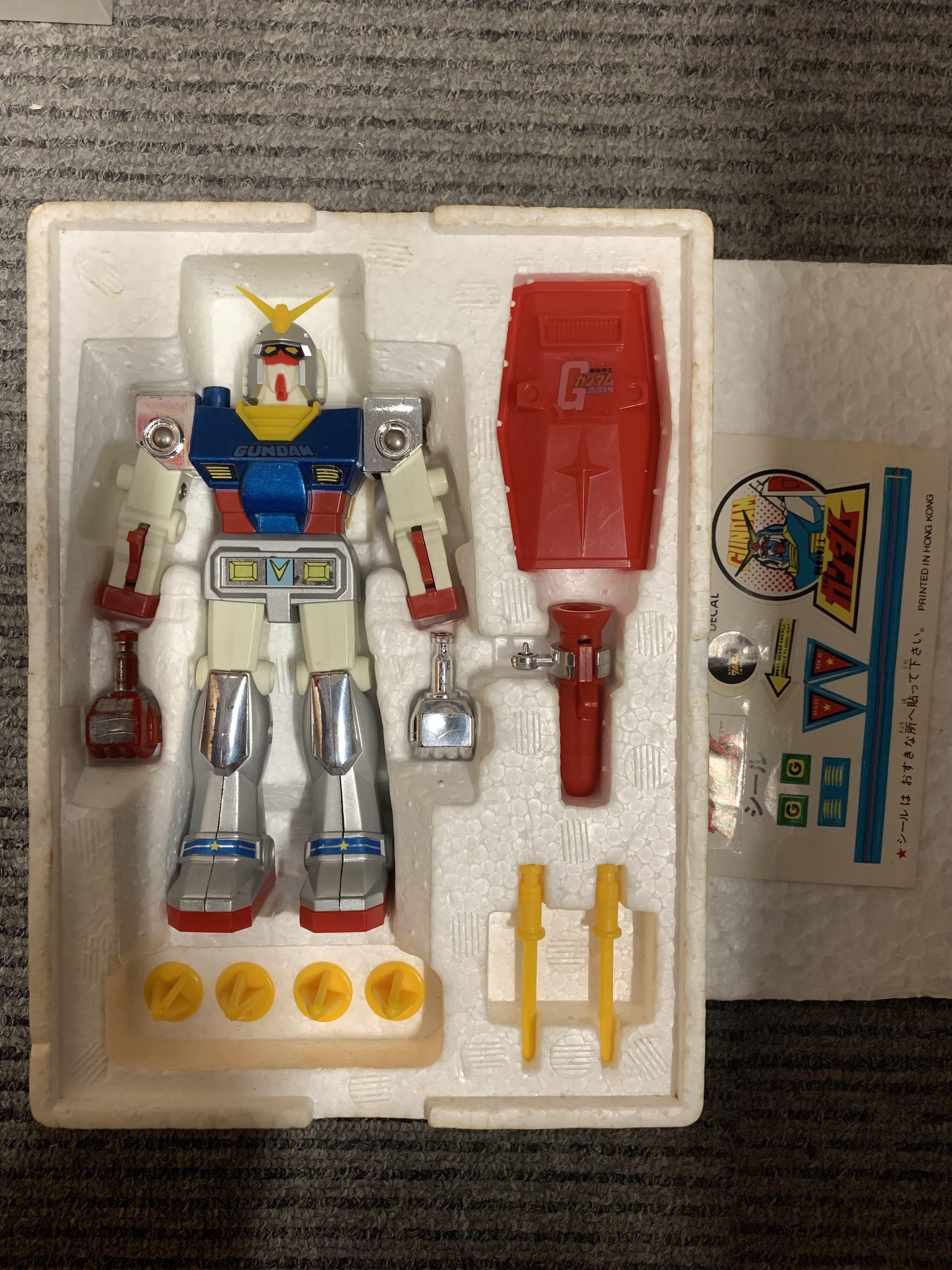 絕版Clover 梅花廠 機動戰士 合金 高達 Gundam 超合金 正版海外版 罕有, 興趣及遊戲, 玩具 & 遊戲類 - Carousell