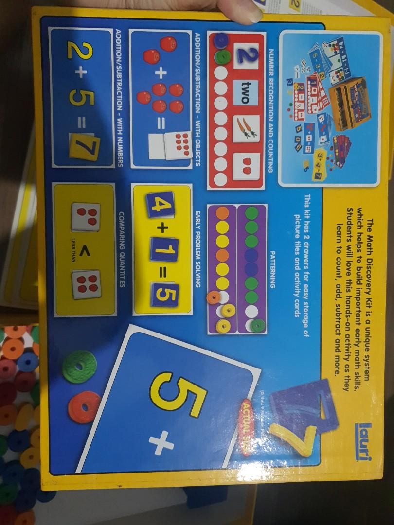 Early Learning center Lauri Math discovery kit, Hobbies & Toys, Toys ...