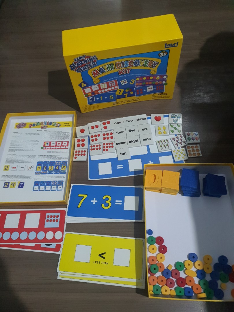 Early Learning center Lauri Math discovery kit, Hobbies & Toys, Toys ...