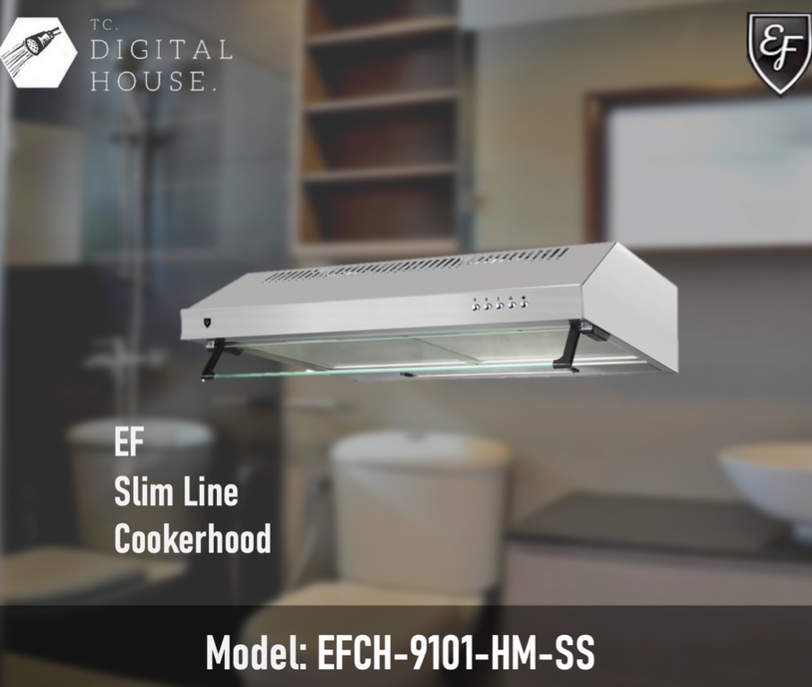 EF 90cm EFCH-9101-HM-SS Cooker hood, TV & Home Appliances, Kitchen ...