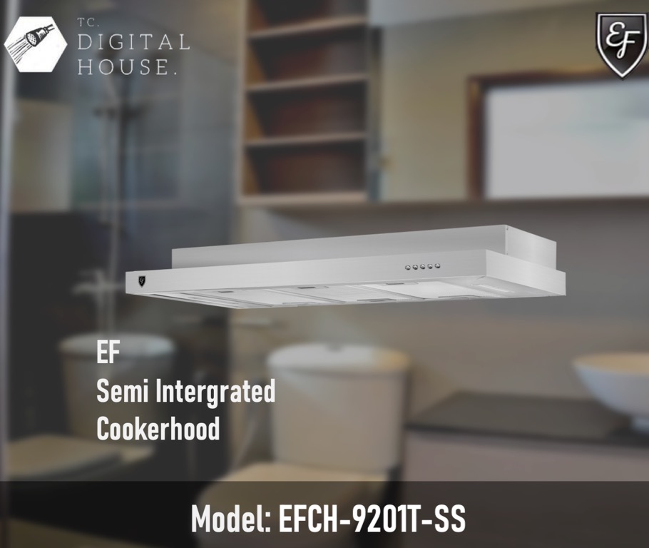 EF 90cm EFCH-9201T-SS Cooker hood, TV & Home Appliances, Kitchen ...