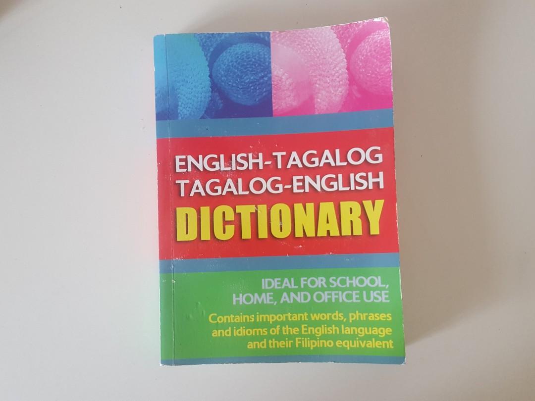 English-Tagalog Tagalog-English Dictionary book, Hobbies & Toys, Books ...