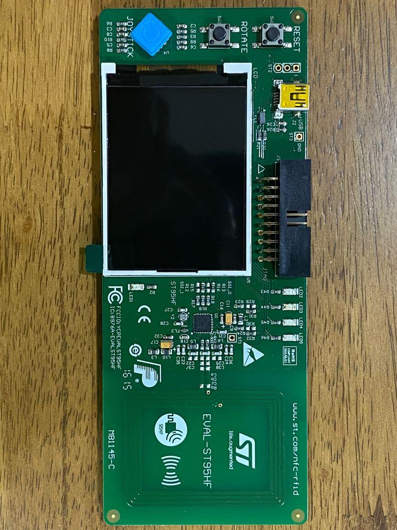 STM EVAL-ST95HF - Evaluation kit for ST95HF transceiver for NFC, Health ...