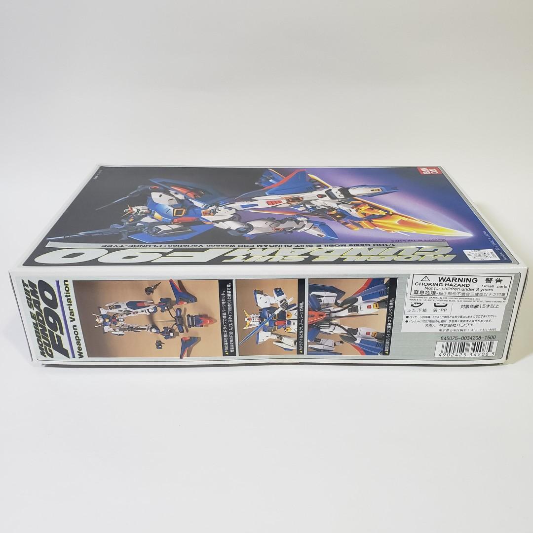 機動戰士高達 Gundam F90 P-TYPE 大氣圈突入仕樣 1/100 舊版組合模型 No.2 Bandai 日本製 老模 舊模 懷舊 ...
