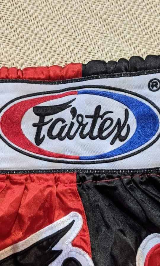 FAIRTEX MUAY THAI KICK BOXING MMA K1 FIGHTING SATIN SHORTS NATION FLAG ...