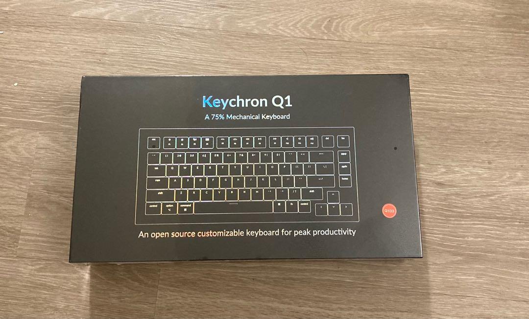 Flex Modded Keychron Q1 with Lubed Gateron Milky Yellow Custom ...