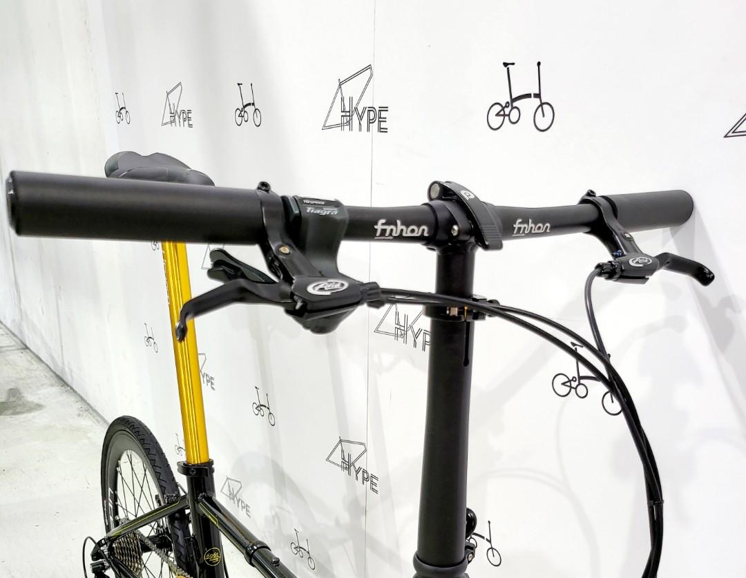 Fnhon Monsoon 10-Speed 22" 451 Folding Bike #hypewheels, Sports ...