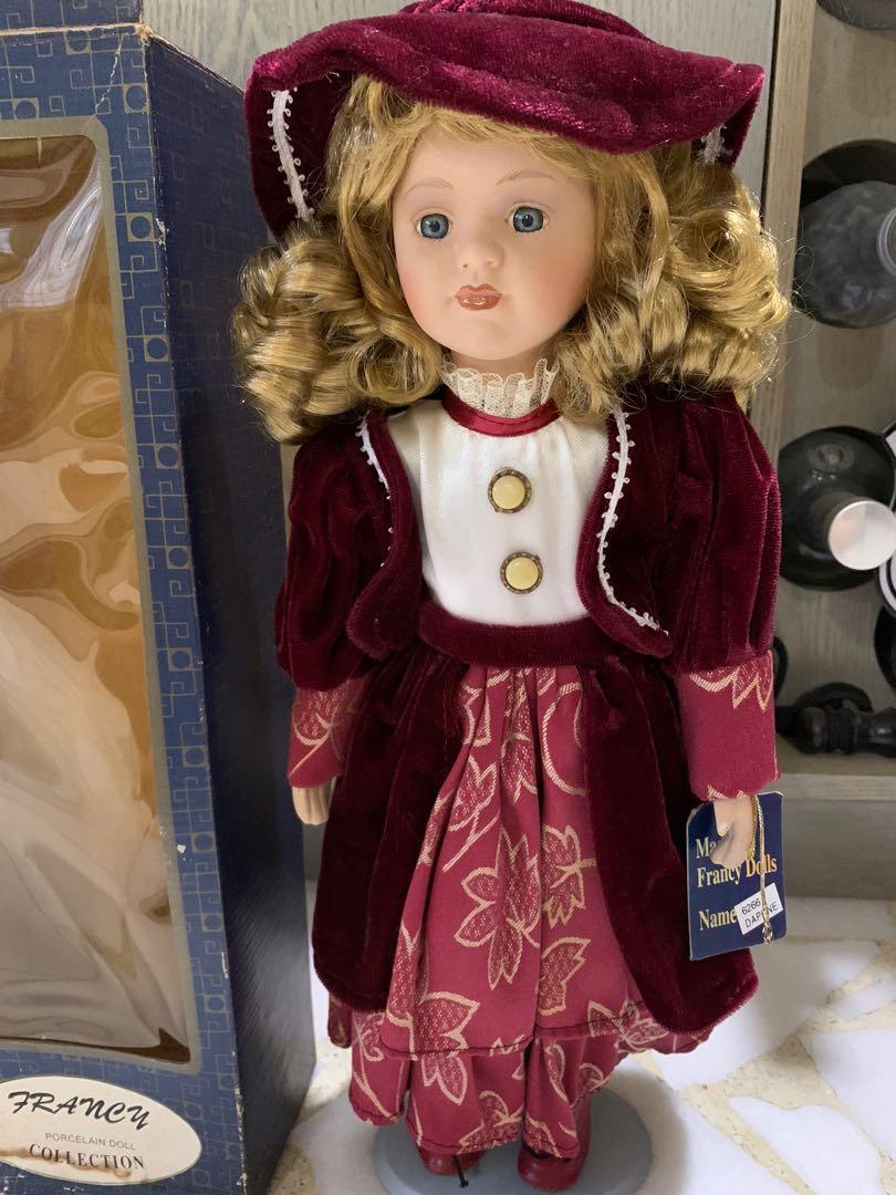 Francy porcelain doll collection Daphne made in France 18” toy”r”us ...