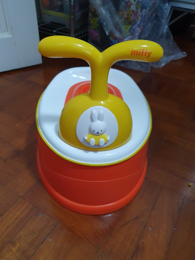 Free: Miffy potty training seat, Babies & Kids, Bathing & Changing ...