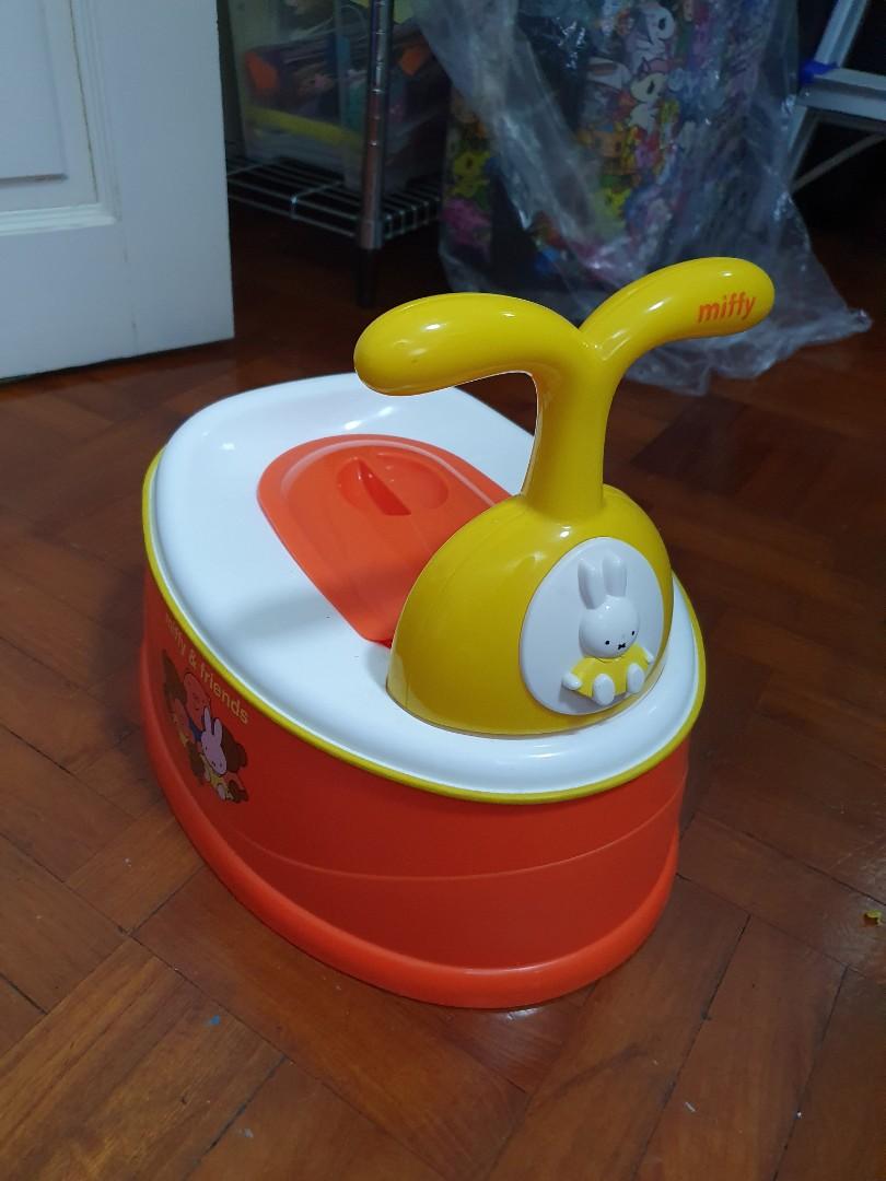 Free: Miffy potty training seat, Babies & Kids, Bathing & Changing ...