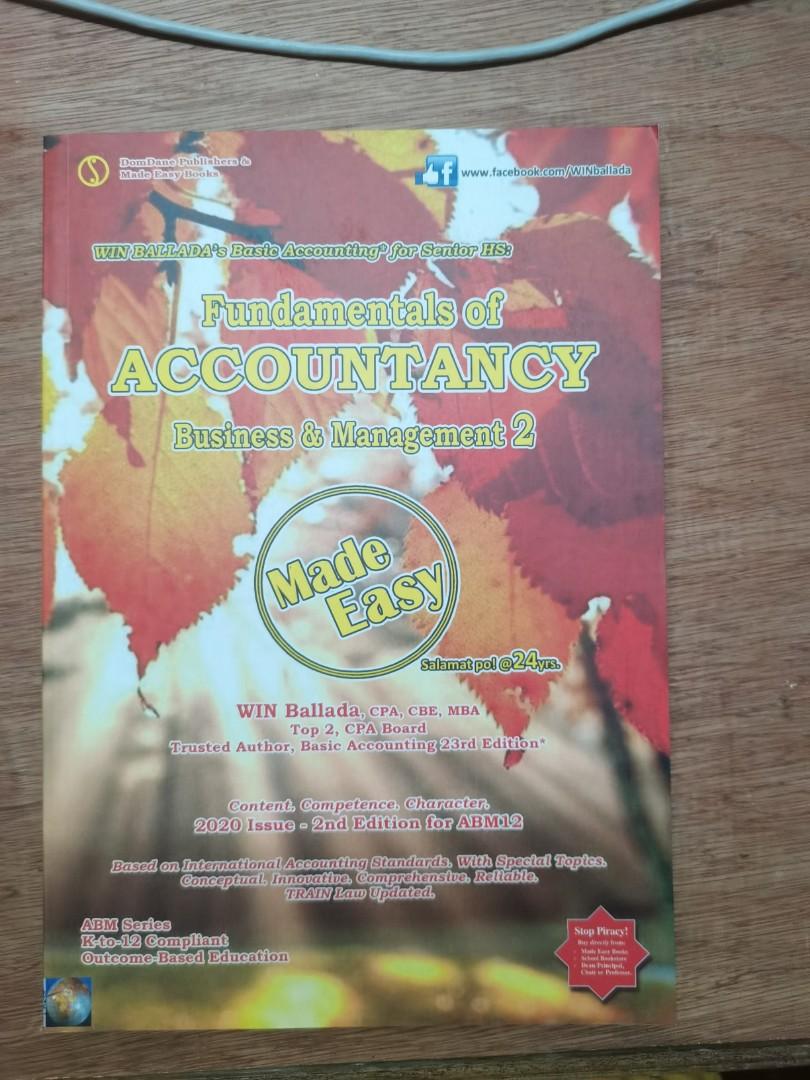 Fundamentals of ABM 2, Win Ballada, Hobbies & Toys, Books & Magazines ...