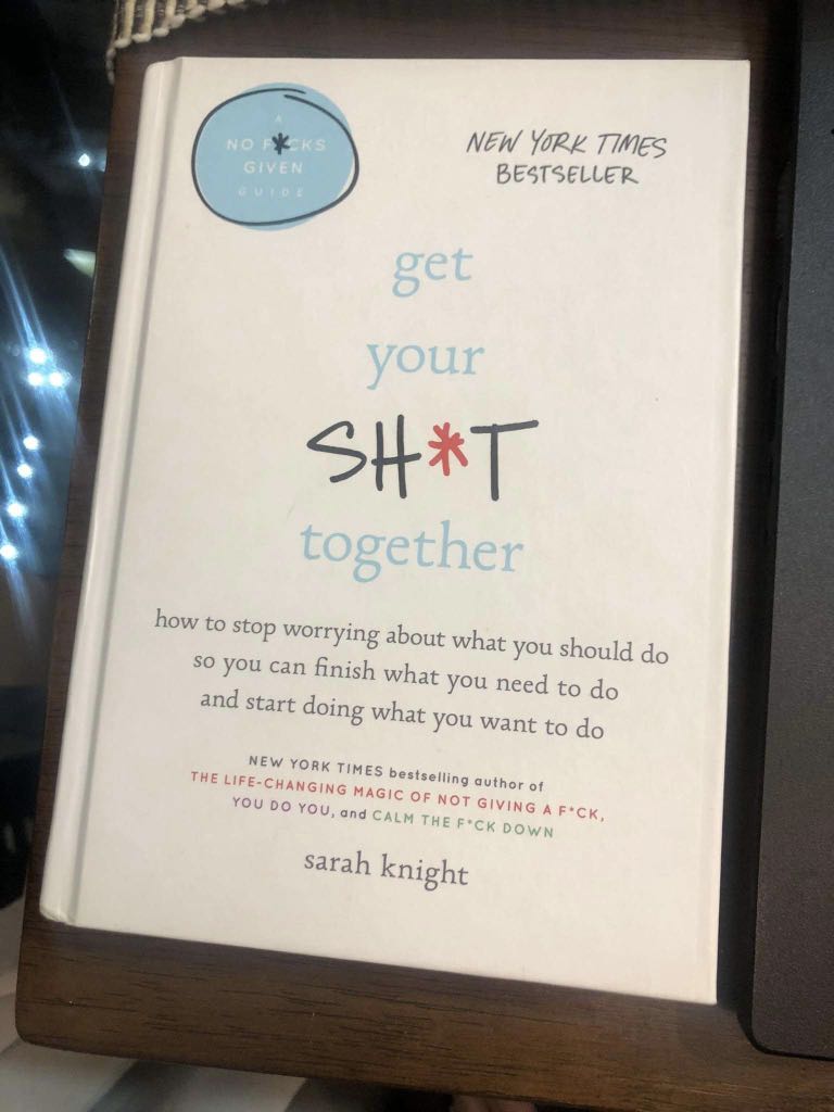 Get Your Shit Together by Sarah Knight, Hobbies & Toys, Books ...
