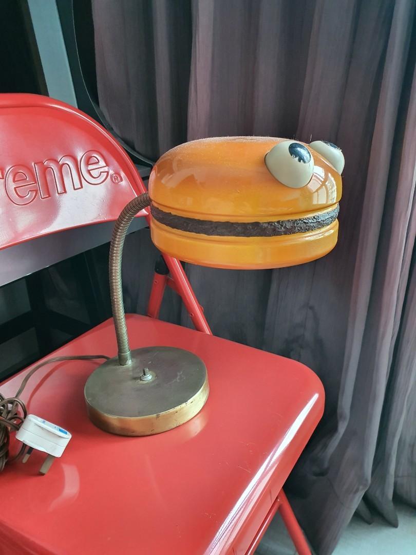 Hamburger Patch Desk Lamp Prototype (McDonald's/Setmakers, c. 1980s ...