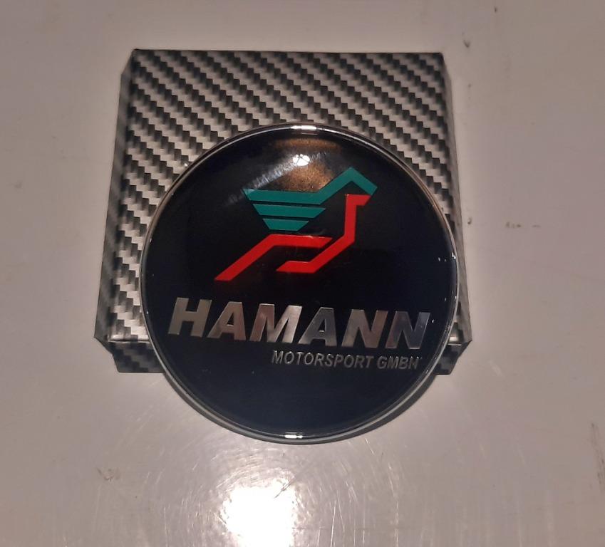 HAMMAN MOTORSPORT GMBH Front Bonet Logo Badge Emblem 82MM For BMW, Auto ...