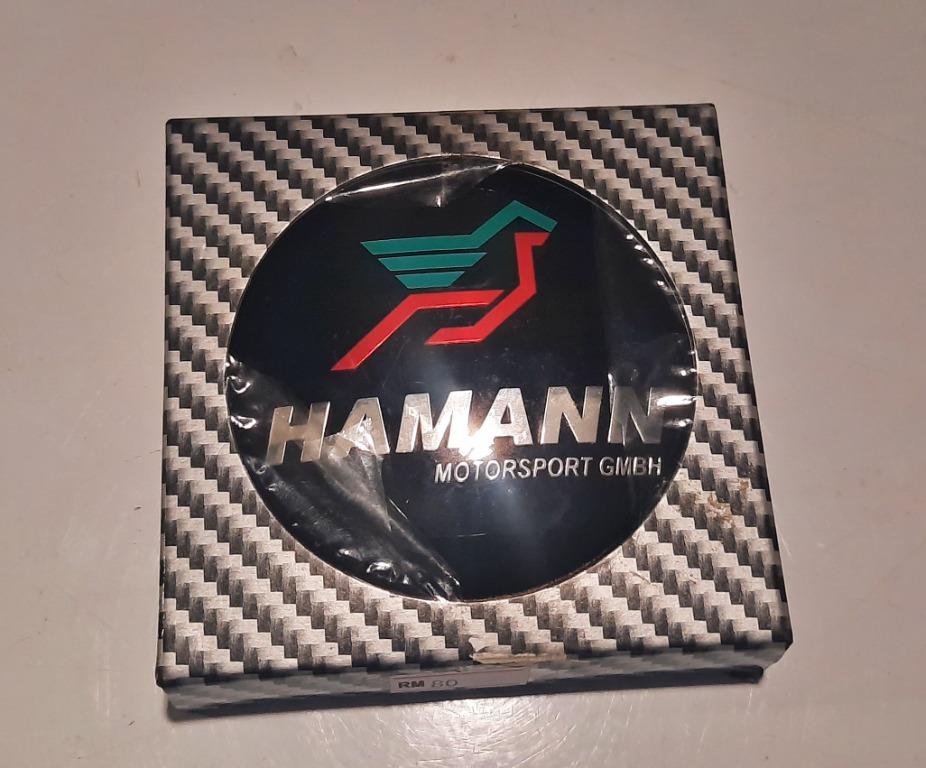 HAMMAN MOTORSPORT GMBH Front Bonet Logo Badge Emblem 82MM For BMW, Auto ...