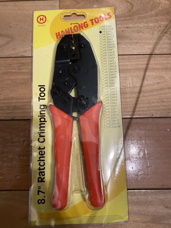 HANLONG TOOLS HT-336C 同軸電纜線壓接鉗, 家具及居家用品, 家具, 其他居家傢俱在旋轉拍賣