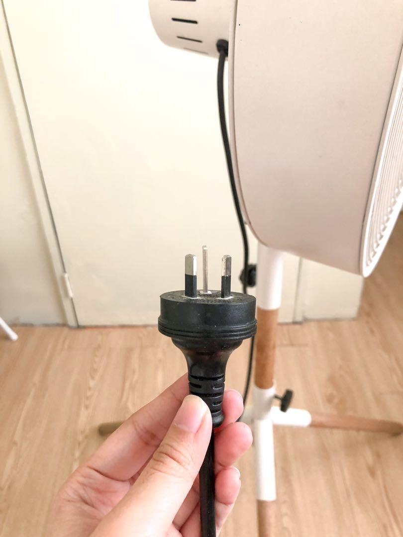 Homemaker Wooden Stand Fan - White Tripod Fan, Furniture & Home Living ...