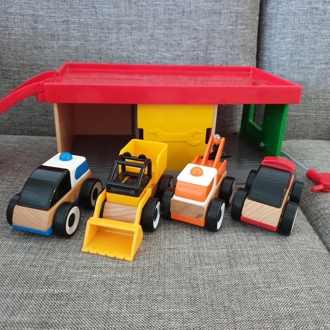 Ikea Car Garage Set, Hobbies & Toys, Toys & Games on Carousell