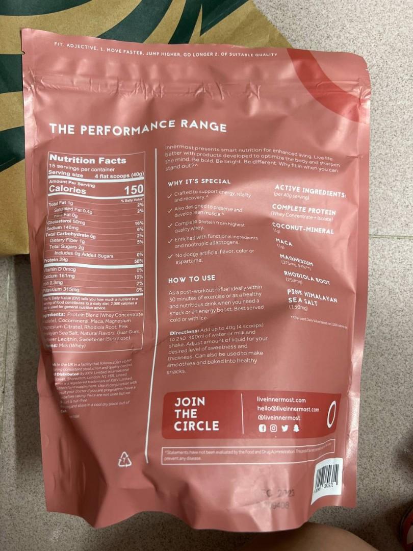 Innermost - Protein Powder | Energy Booster | Focus Supplement, Health ...