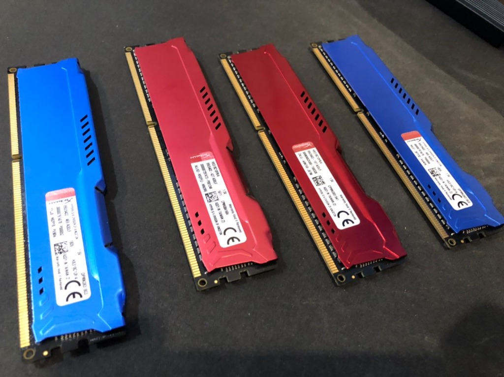 Kingston HyperX Fury DDR3 RAM (3200Mhz) 16GB (4GBx4 sticks), Computers ...