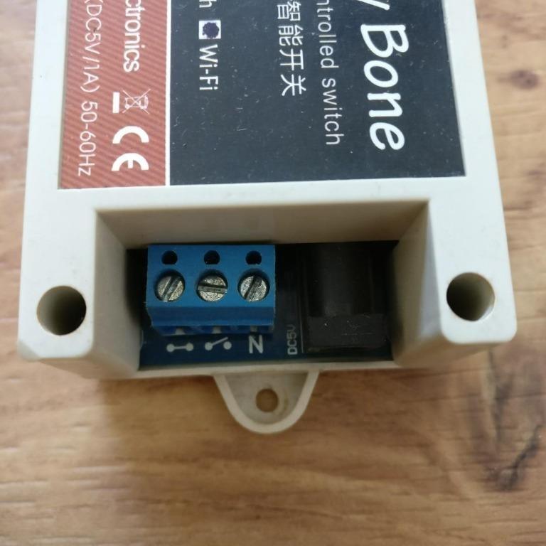 Lazy Bone v2 WiFi Smart Switch & Omron MK3P-I 3PDT Relay with DIN rail ...