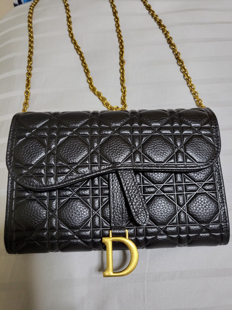Leather WOC, Women's Fashion, Bags & Wallets, Cross-body Bags on Carousell