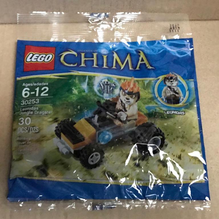 Lego Chima Polybag Ewar's Acro Fighter Chima Leonidas Jungle Dragster ...