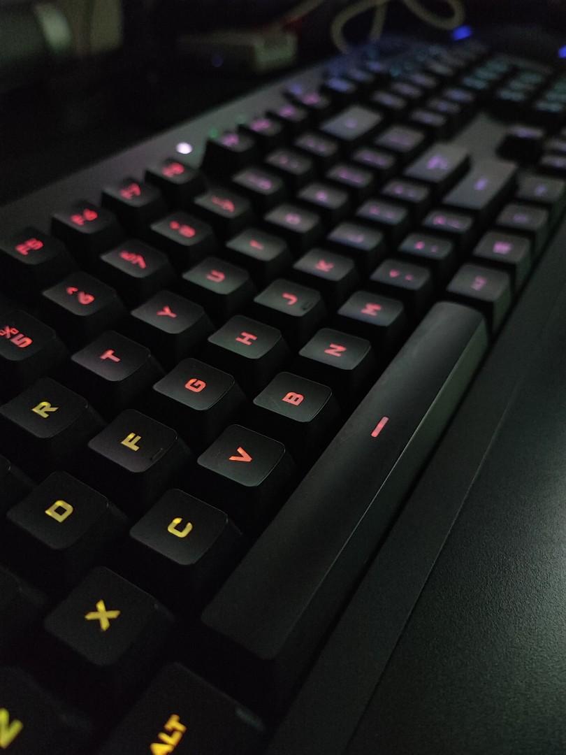 Logitech Prodigy G213 Full RGB Membrane Gaming Keyboard (Lubed ...
