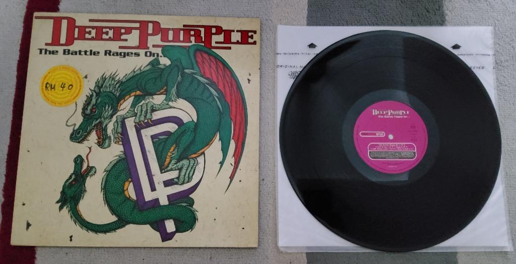 Lp Deep Purple The battle rages on Original 1993, Hobbies & Toys, Music & Media, CDs & DVDs on ...