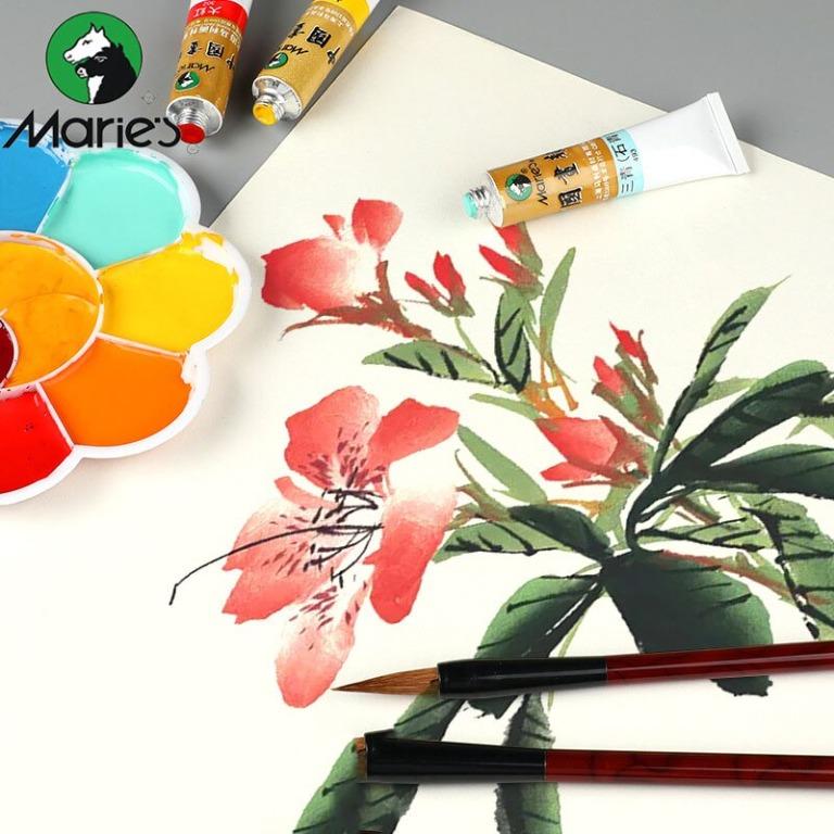 Marie's Chinese Painting Pigment Set Chinese Watercolor Paint Set Art ...