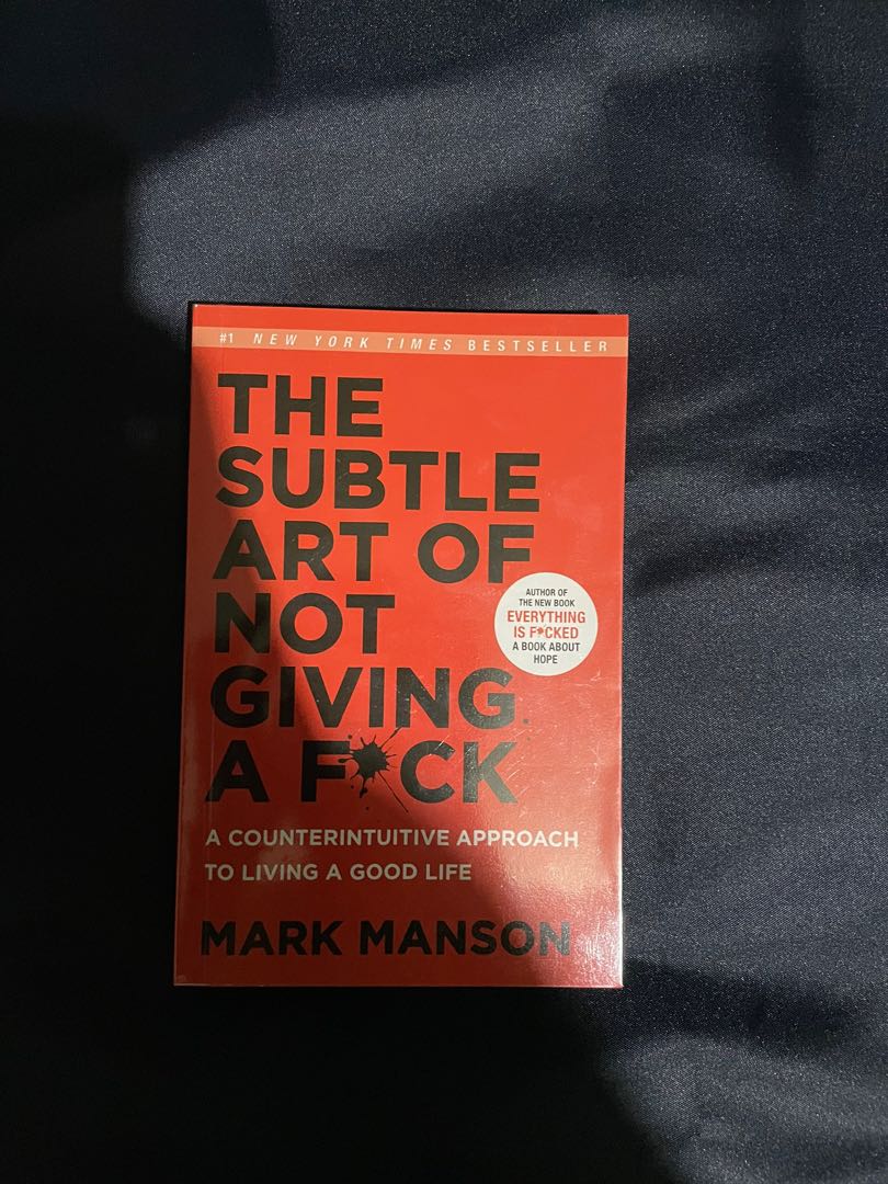 Mark Mason: The Subtle Art of Not Giving A Fck, Hobbies & Toys, Books ...