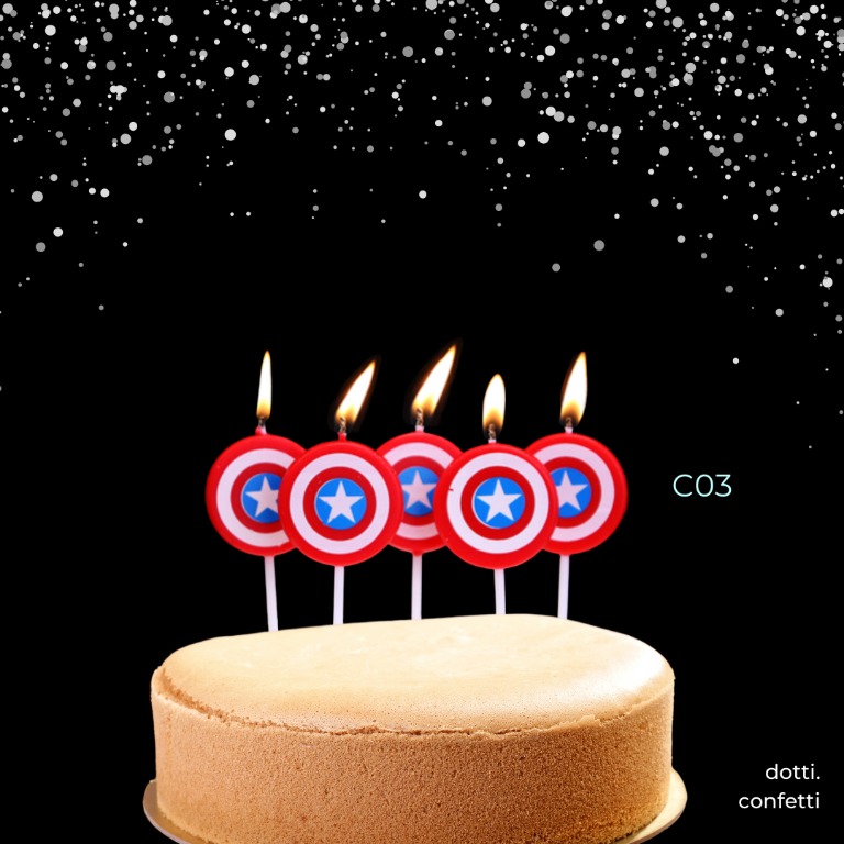 Marvel Birthday Candle set, Hobbies & Toys, Stationery & Craft ...