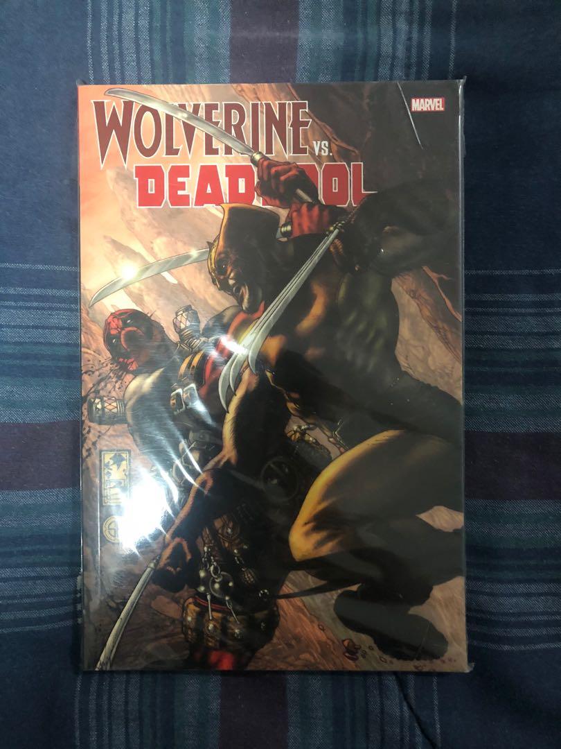 Marvel Wolverine vs. Deadpool Graphic Novel Comic, Hobbies & Toys ...