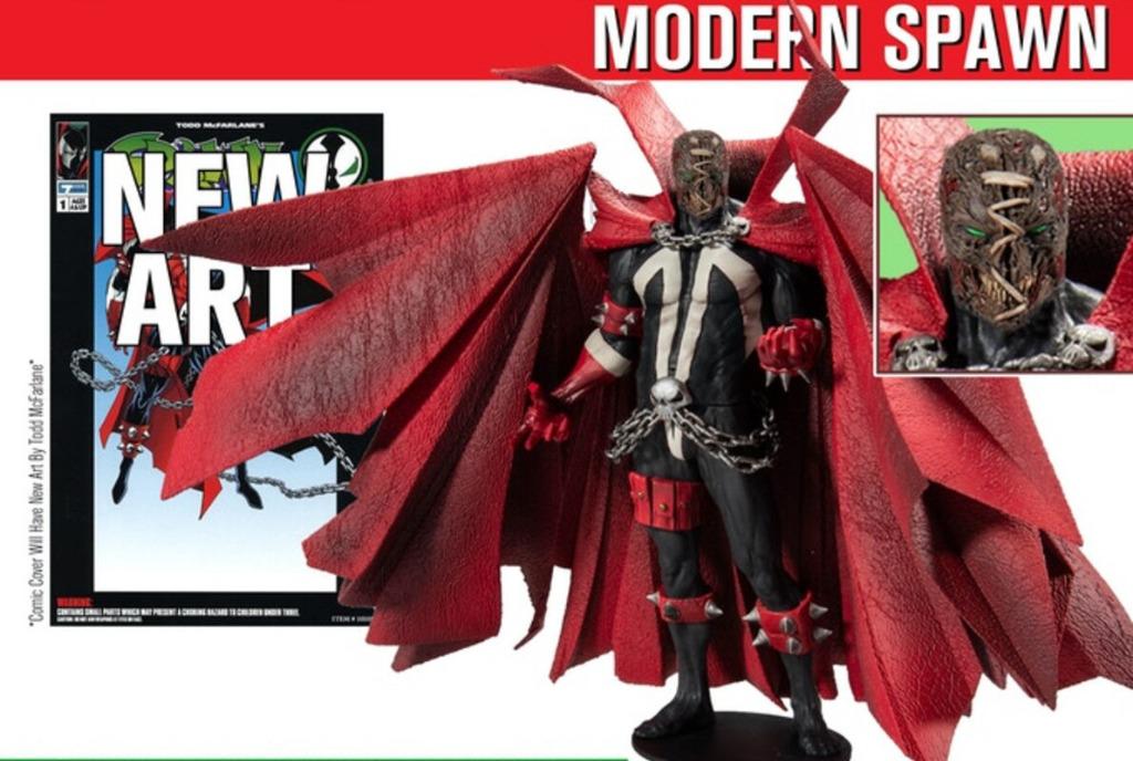 McFarlane Kickstarter Classic Spawn & Modern Spawn set, Hobbies & Toys, Toys & Games on Carousell