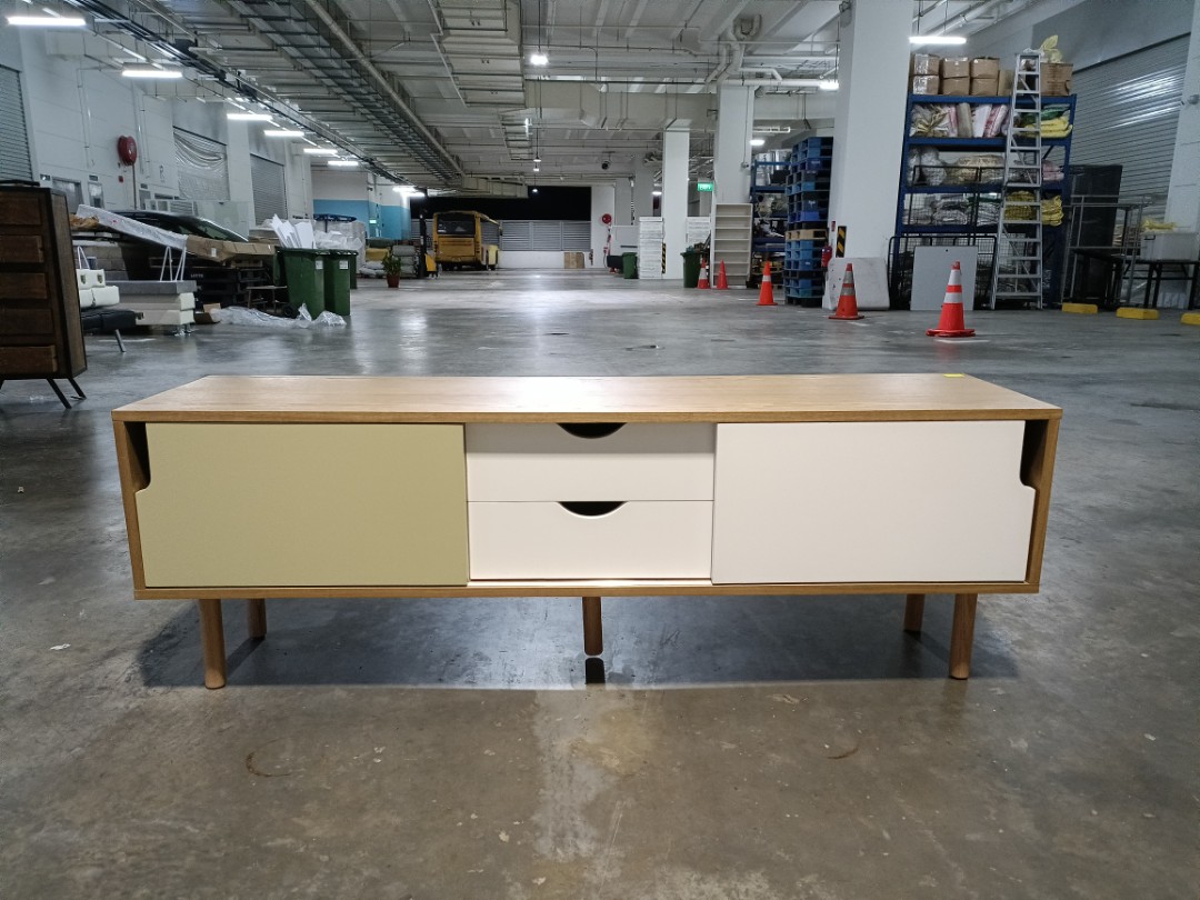 MERLIN LARGE TV Console, Furniture & Home Living, Furniture, TV ...