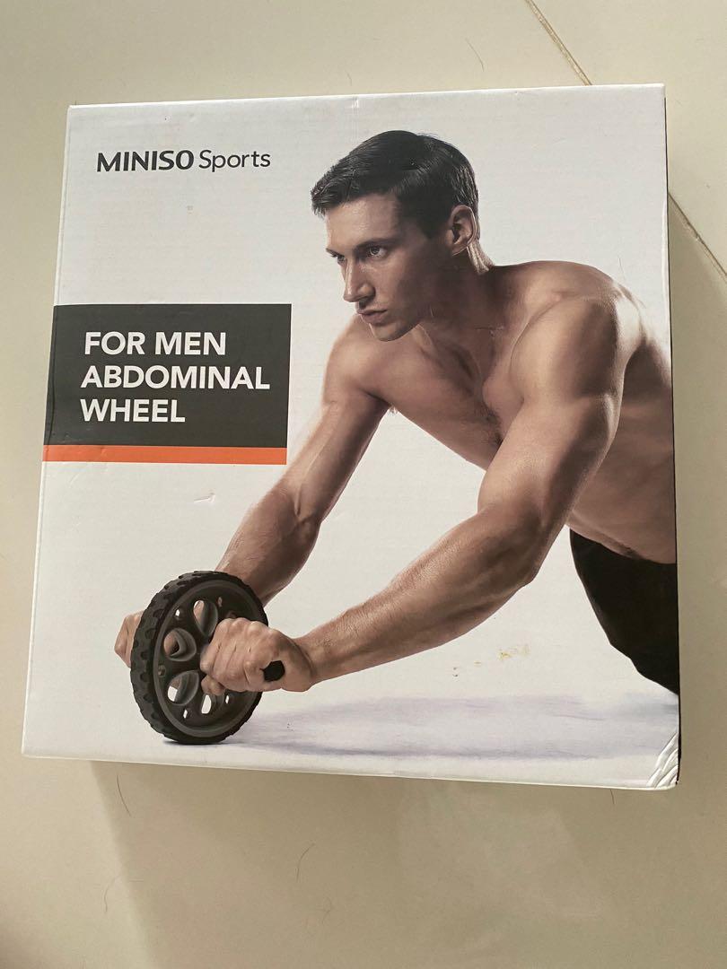 Miniso Sports - Abdominal Wheel for Men, Sports Equipment, Exercise ...