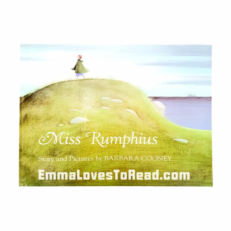 Miss Rumphius by Barbara Cooney PB, Hobbies & Toys, Books & Magazines ...