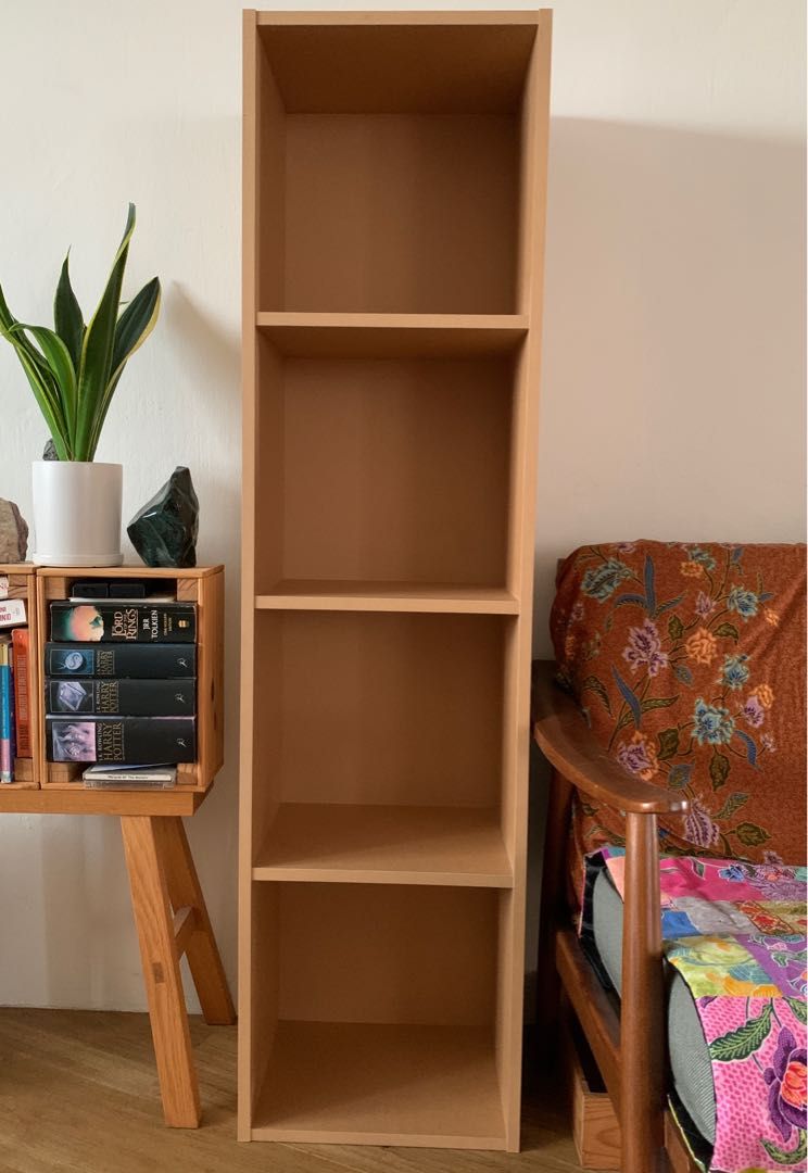 MUJI Pulp Board 4-tier Shelving Unit, Furniture & Home Living ...