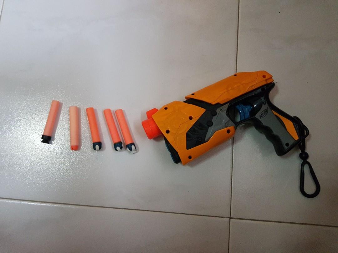 Nerf gun Sharp Shot, Hobbies & Toys, Toys & Games on Carousell