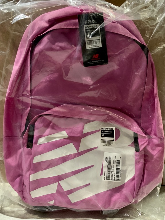 New Balance Logo Backpack (Candy Pink), Women's Fashion, Bags & Wallets ...
