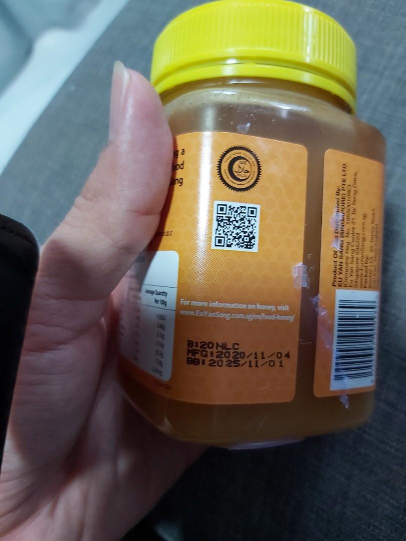 NEW Creamed Clover Honey Eu Yan Sang Yu Ren Sheng, Food & Drinks, Other ...