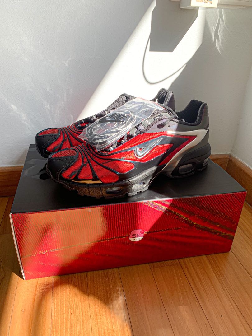 Nike X Skepta Red Black (Steal), Men's Fashion, Footwear, Sneakers on ...