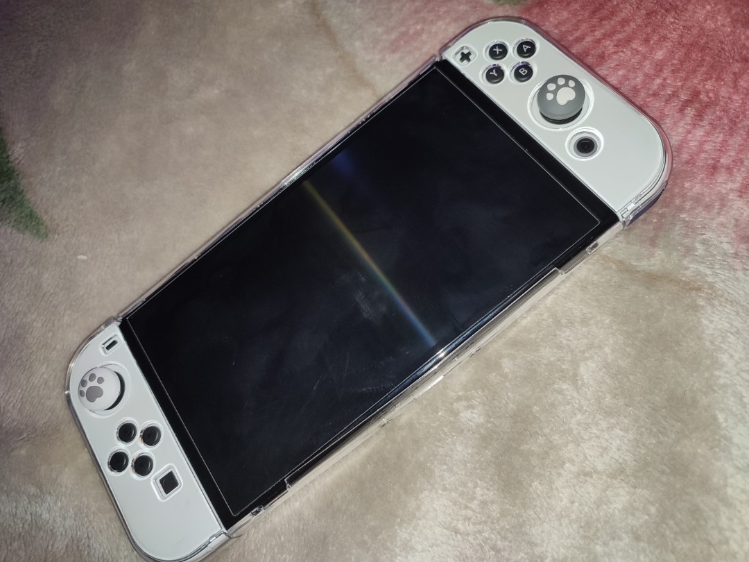 Nintendo switch Oled w/BOTW, Video Gaming, Video Game Consoles ...