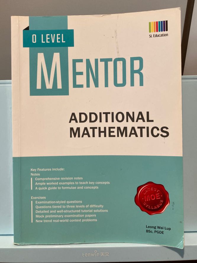 O Level Additional Mathematics/Amath Assessment Book MENTOR, Hobbies ...