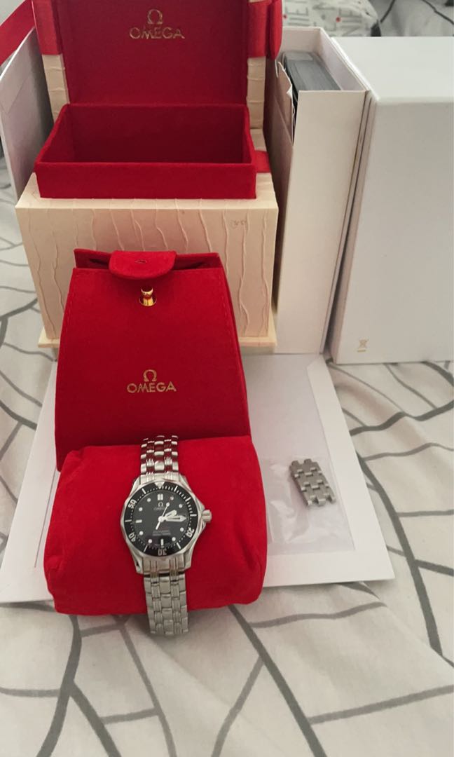 Omega Seamaster 28mm watch, Luxury, Watches on Carousell