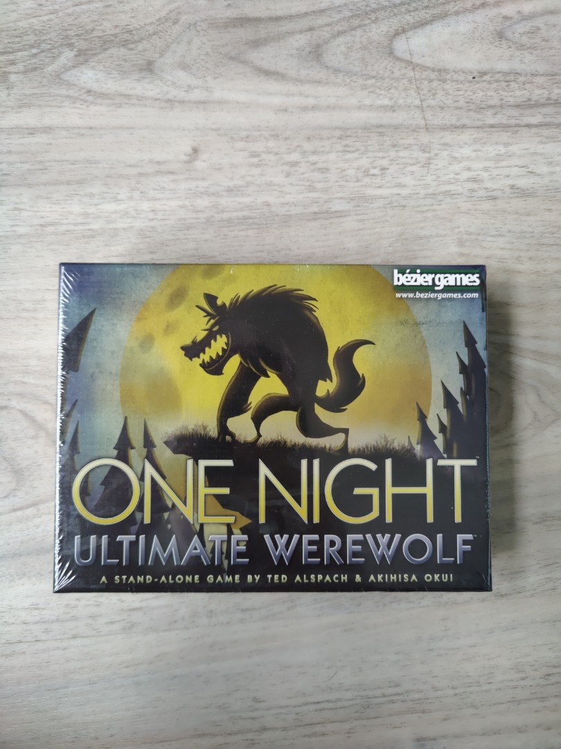 One Night Ultimate Werewolf (Original), Hobbies & Toys, Toys & Games on ...